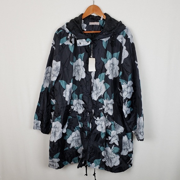 Anthology | Jackets & Coats | Anthology Floral Packa Parka Coat Size 26 ...